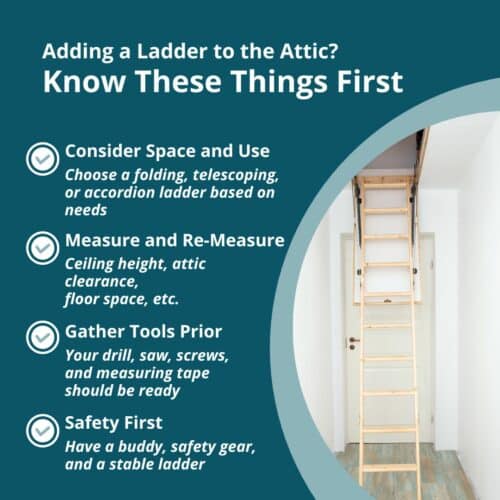 Tips to Know Before You Install Attic Ladders | Alpha Building Inspections