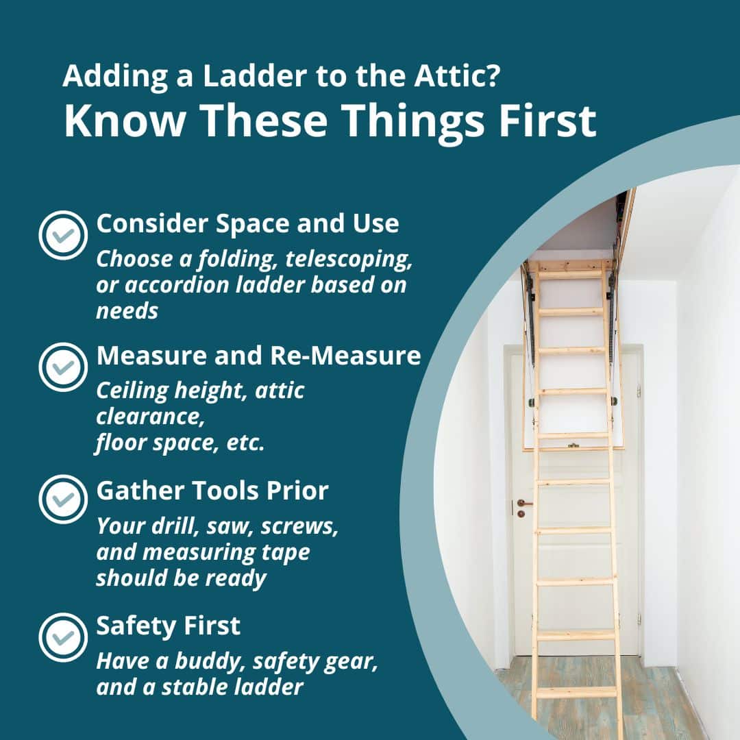 Tips to Know Before You Install Attic Ladders - Alpha Building Inspections